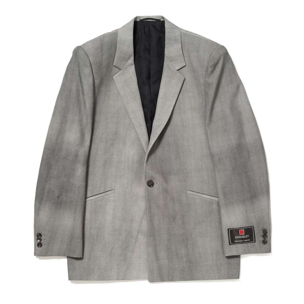 FADED SPRAY-DYE TAILORED JACKET – doublet