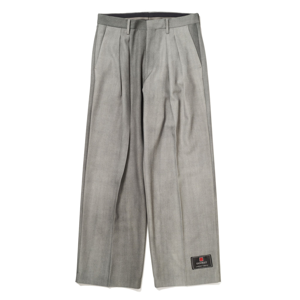 FADED SPRAY-DYE WIDE TROUSER – doublet